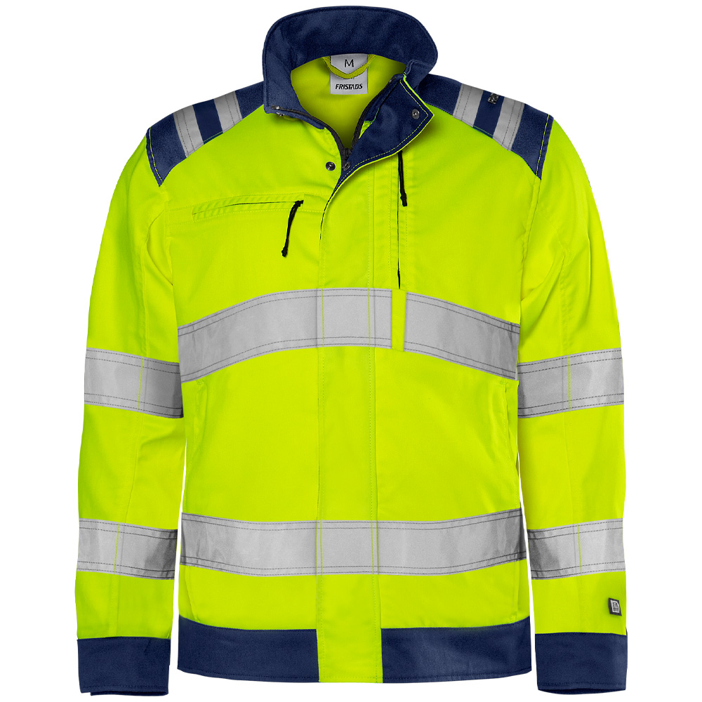 Fristads Green Hi Vis Jacket Class 3 4067 GPLU - 131976