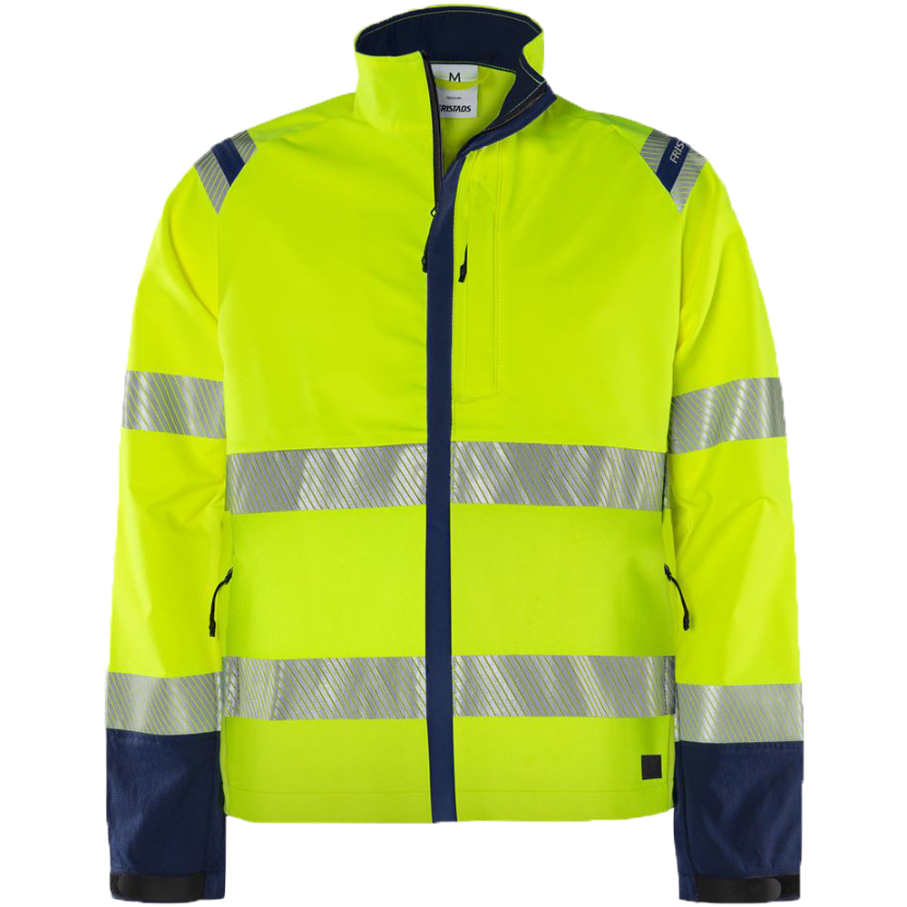Fristads Green Hi Vis Stretch Jacket Class 3 4647 GSTP - 134246
