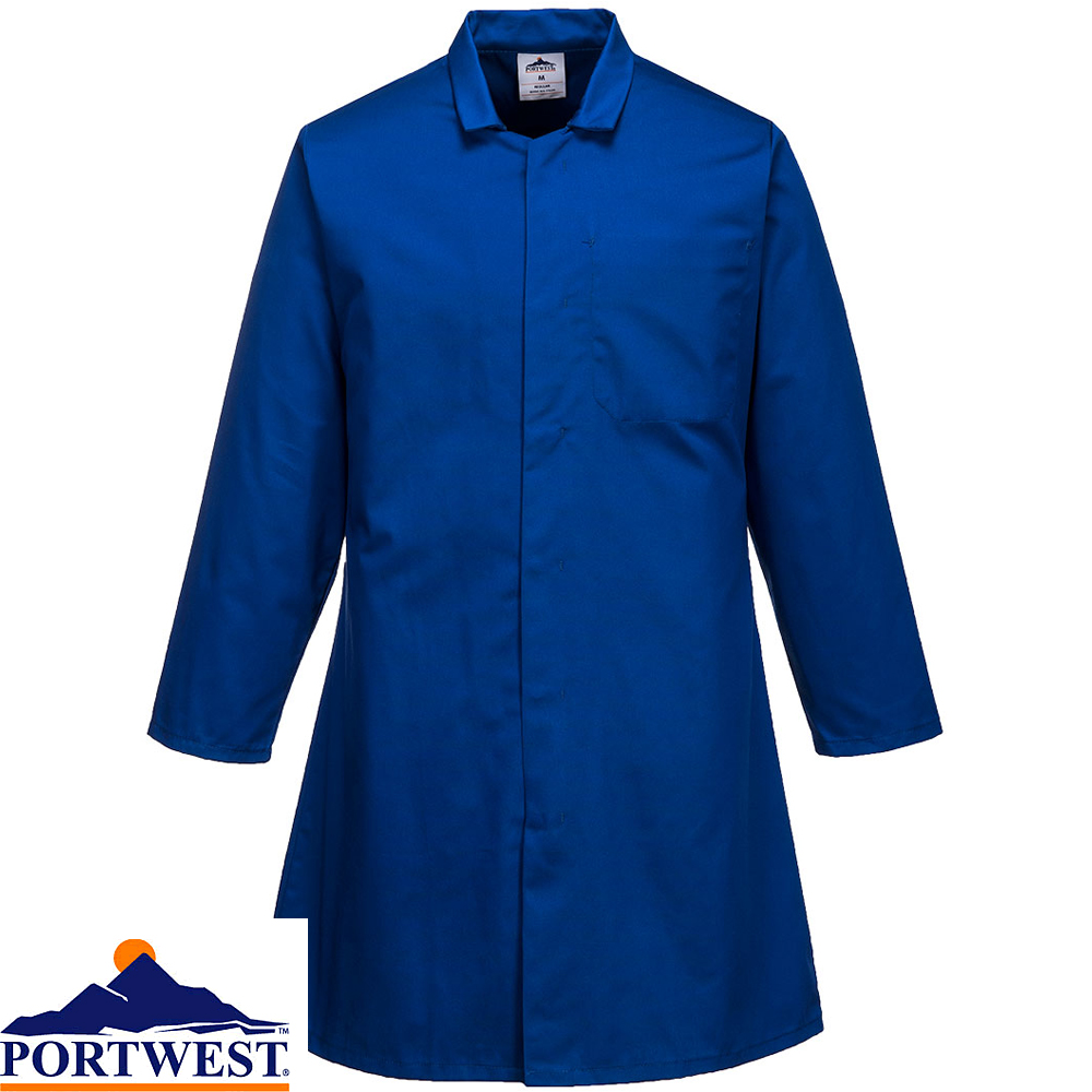 Portwest Mens Food Coat One Pocket - 2202