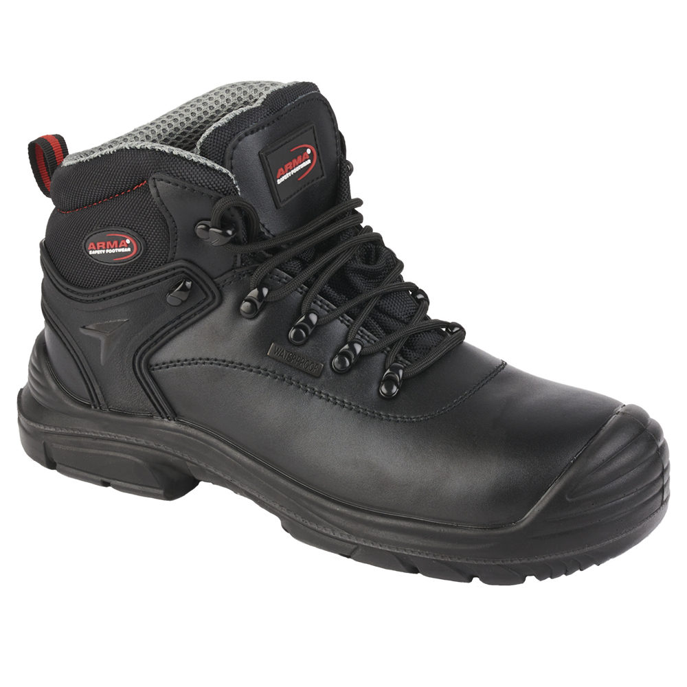 ARMA Waterproof Leather Safety Boot S3 SRC - A25TYPHOON