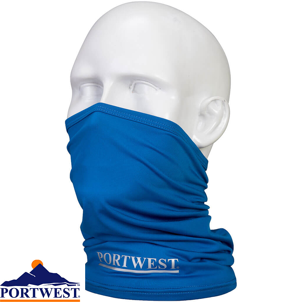 Portwest Anti-Microbial Lightweight Multiway Stretch Scarf - CS25