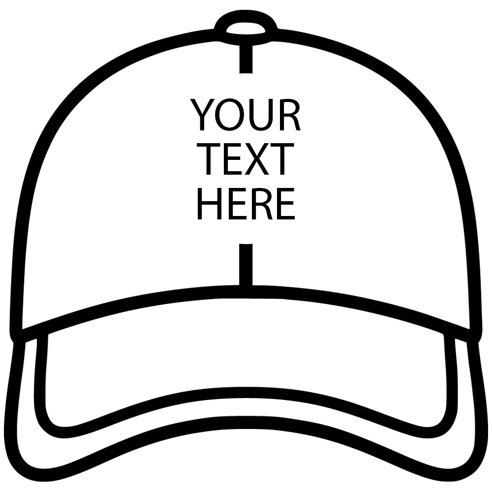 Custom Embroidered Text Caps | Total Workwear Branding