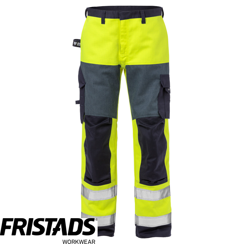 Fristads Flame Retardant Hi-Vis Class 2 Trousers | Total Workwear
