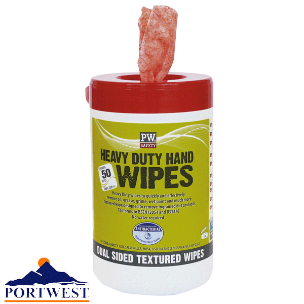 PW Heavy Duty Hand Wipes - IW30