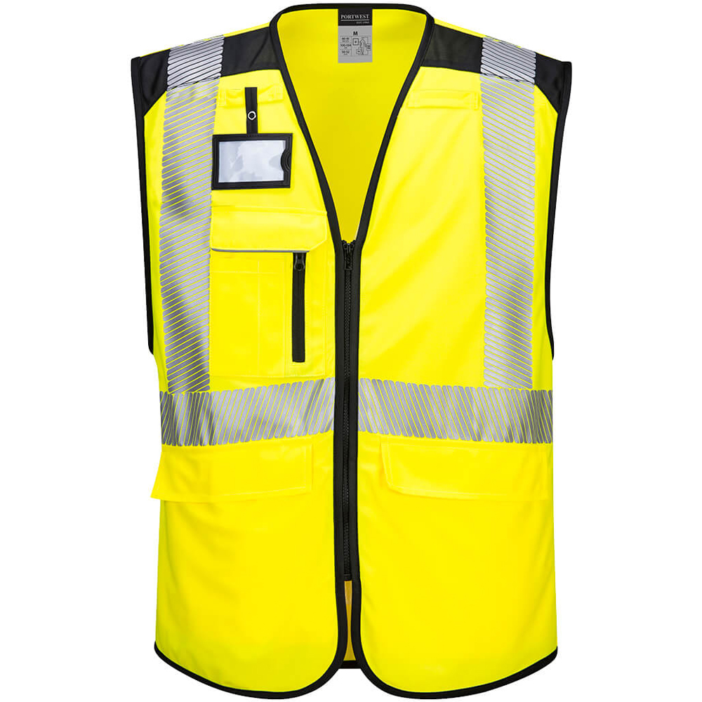 Portwest PW3 Hi-Vis Lightweight Executive Vest - PW309
