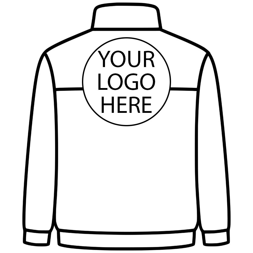 Large Logos printed on garments by Total Workwear