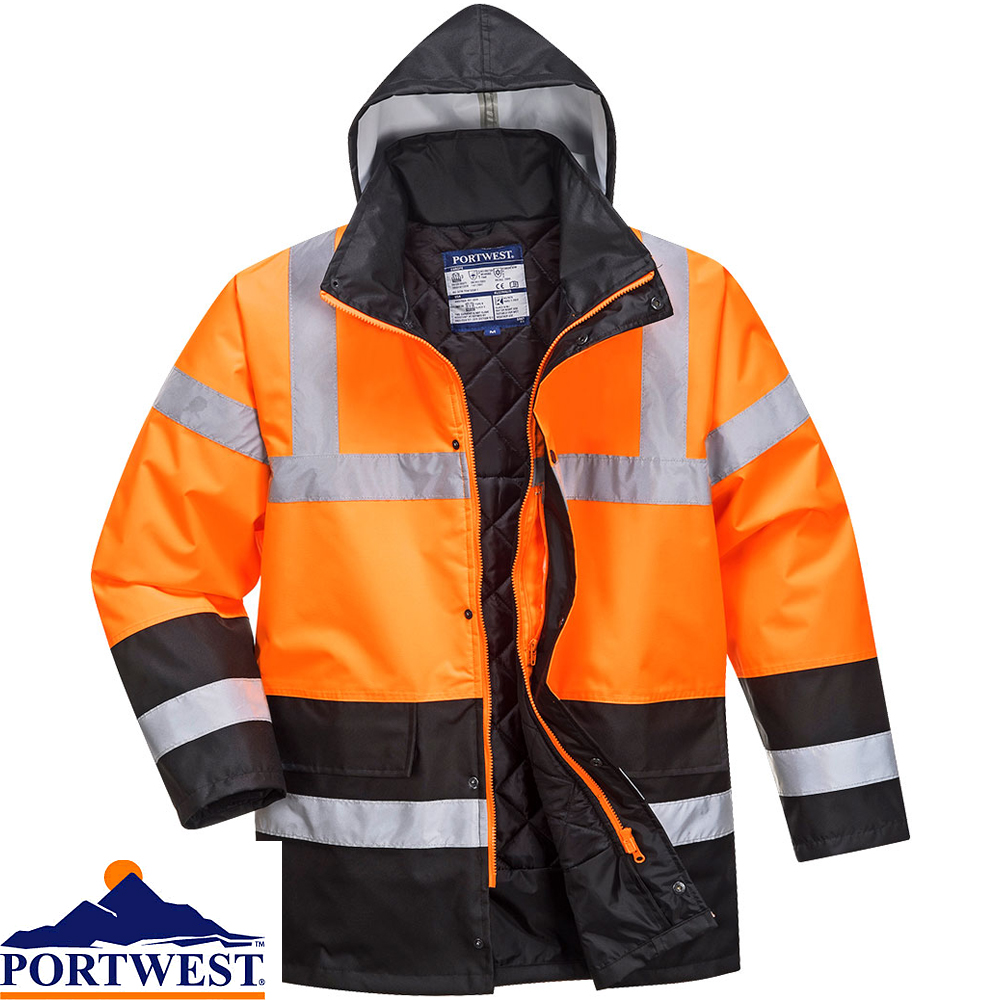 Portwest Hi Vis Two Tone Traffic Jacket - S467