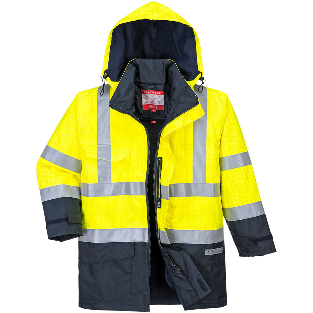 Bizflame Rain Hi - Vis Multi-Protection Jacket - S779